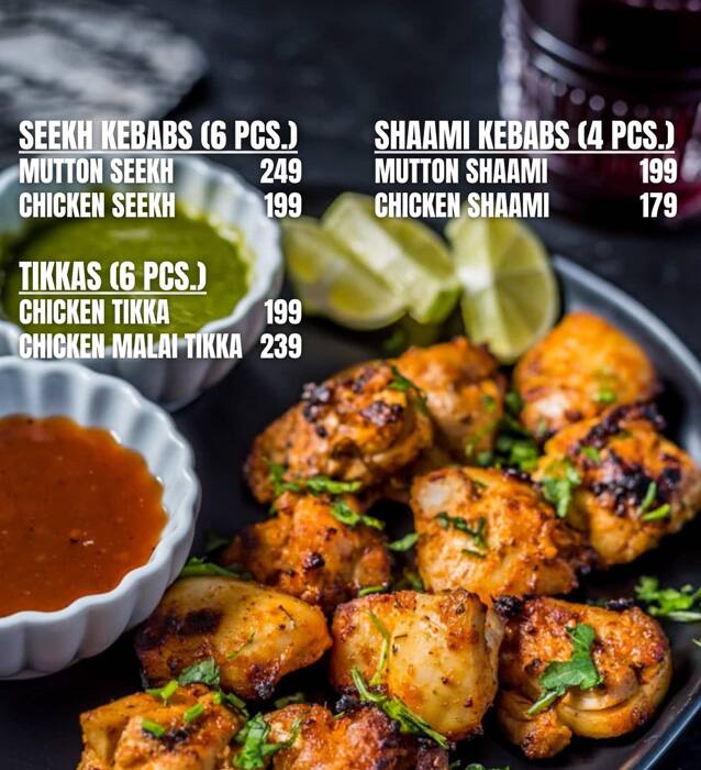 Menu of Kebab Mahal, Raj Nagar Extension, Ghaziabad