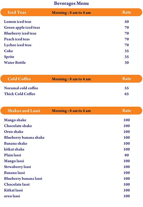 Menu at Cafe Chill And Grill, Pune, Shop 13