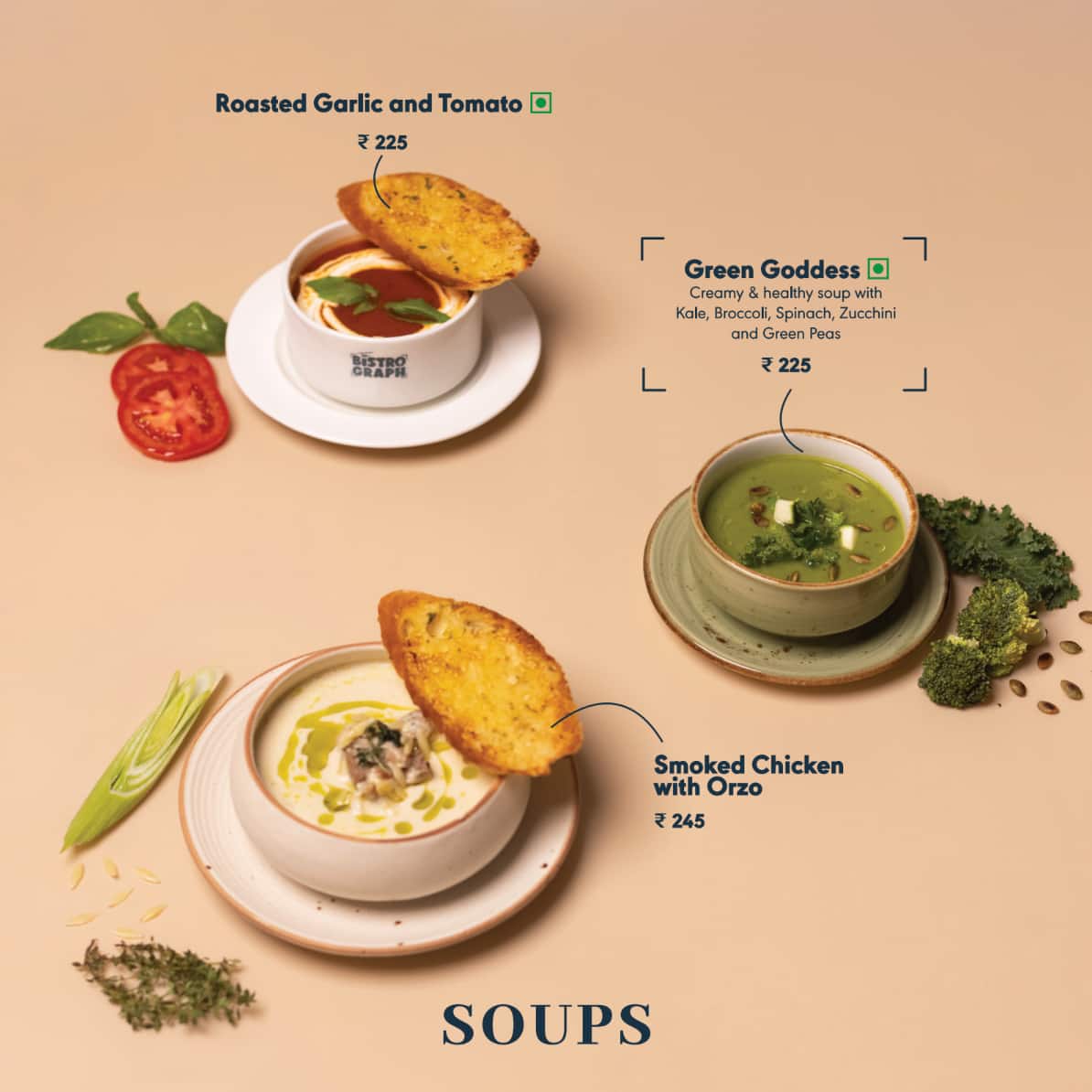 Menu of The Bistrograph, Adyar, Chennai