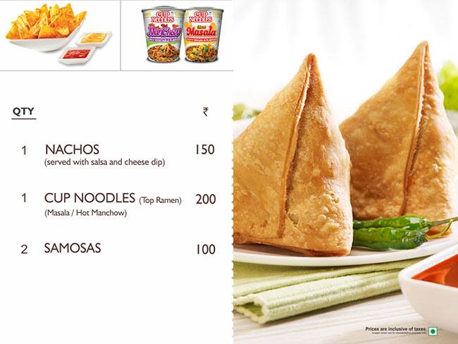 Menu of Delights by INOX, Gomti Nagar, Lucknow