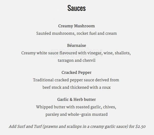 Menu at Longhorn pub & bar, Upper Hutt