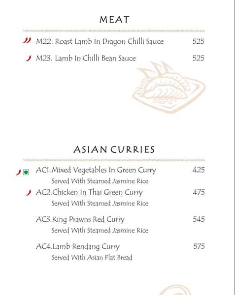 Menu at Asia Kitchen by Mainland China, Chennai, New no. 11