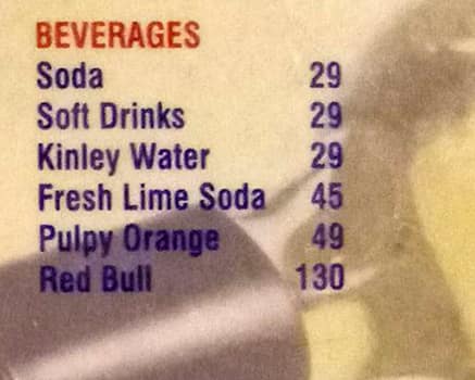 Menu at Sathya bar & Family restaurant, Secunderabad, FF4M+8CX