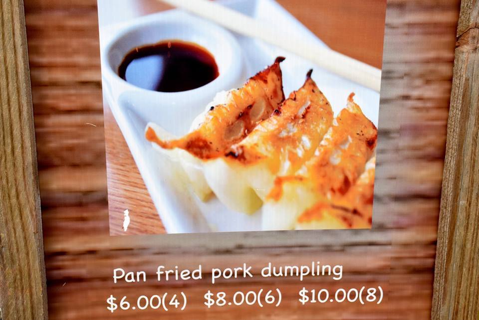 Menu at Barbeque, Brisbane City