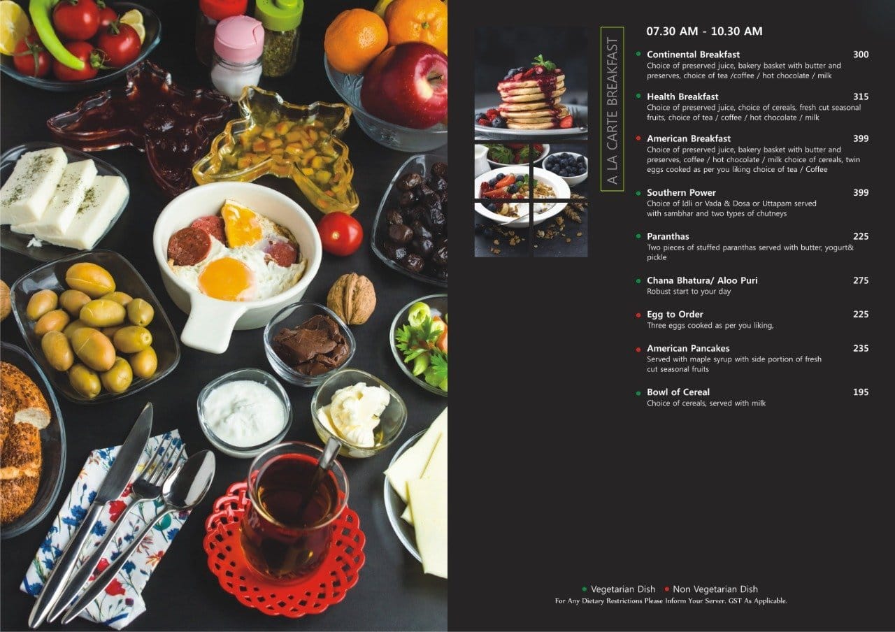 Menu of Sure Stay Hotel by Best Western, Ranjit Avenue, Amritsar