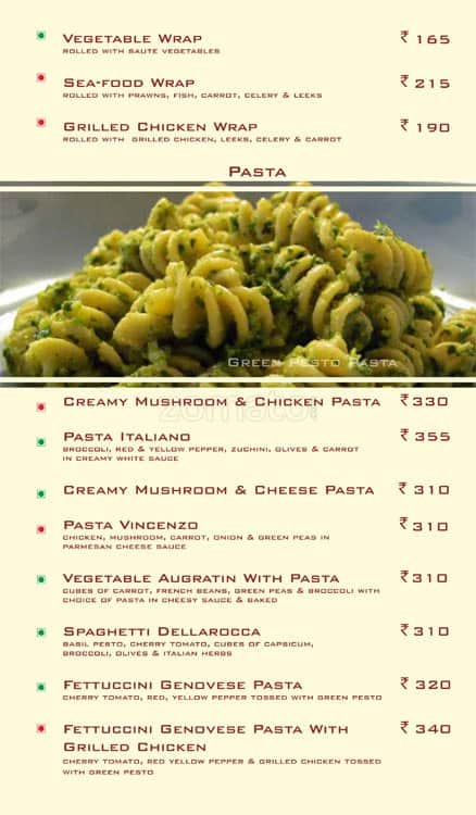 Menu at CAFFE PASCUCCI, Bengaluru, 49
