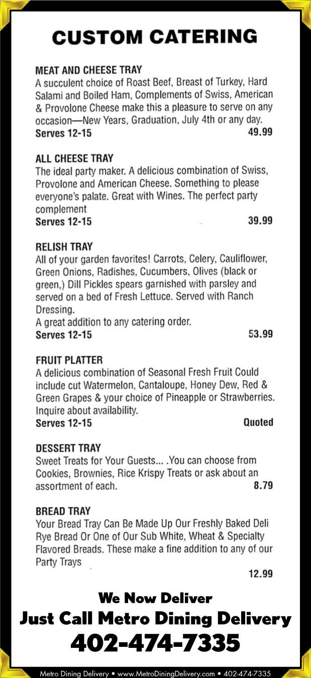 Menu at Little King restaurant, Lincoln, South St