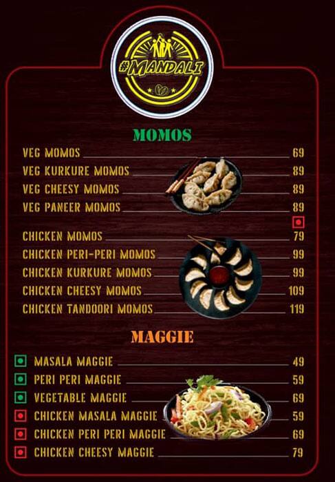 Menu of Hashtag Mandali, Mira Road, Mumbai