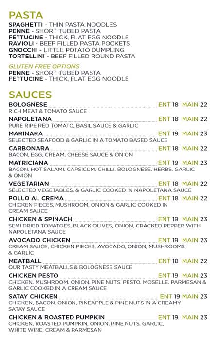 Menu at Town & Country Pizza Restaurant, New Britain