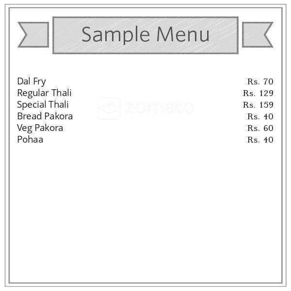 Menu of Home Kitchen, HSR, Bangalore