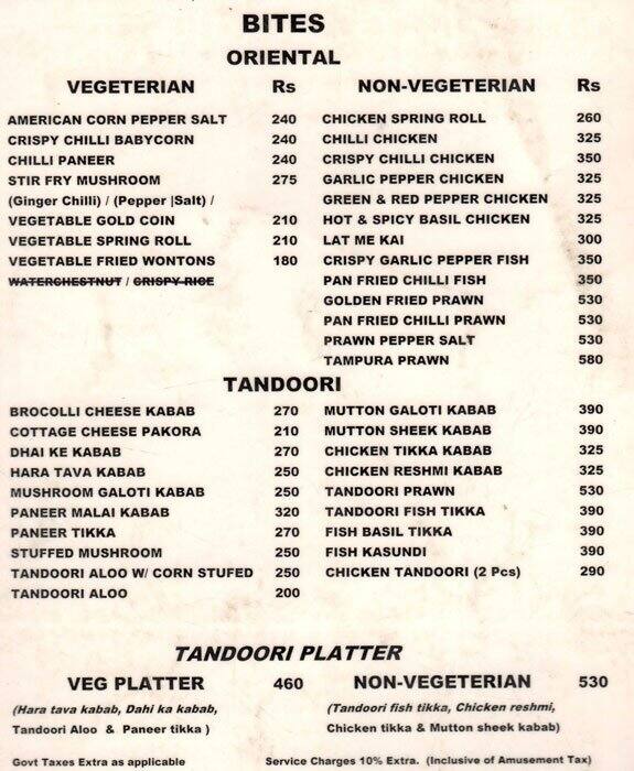 Privy Ultra Lounge Menu, Menu for Privy Ultra Lounge, Elgin, Kolkata ...