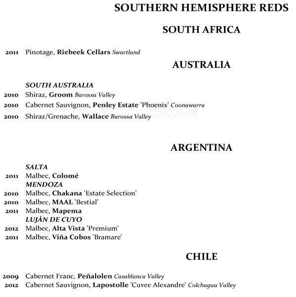 Menu at Kevin Rathbun Steak restaurant, Atlanta, 154 Krog St NE STE 200