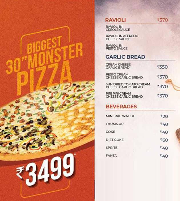 Menu at London Yard Pizza, Ahmedabad, 4 & 5 Swanik Arcade Beside Arjun ...