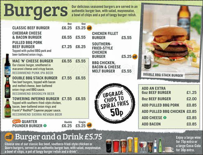 Menu at The Old Smiddy pub & bar, Glasgow, 131 Old Castle Rd