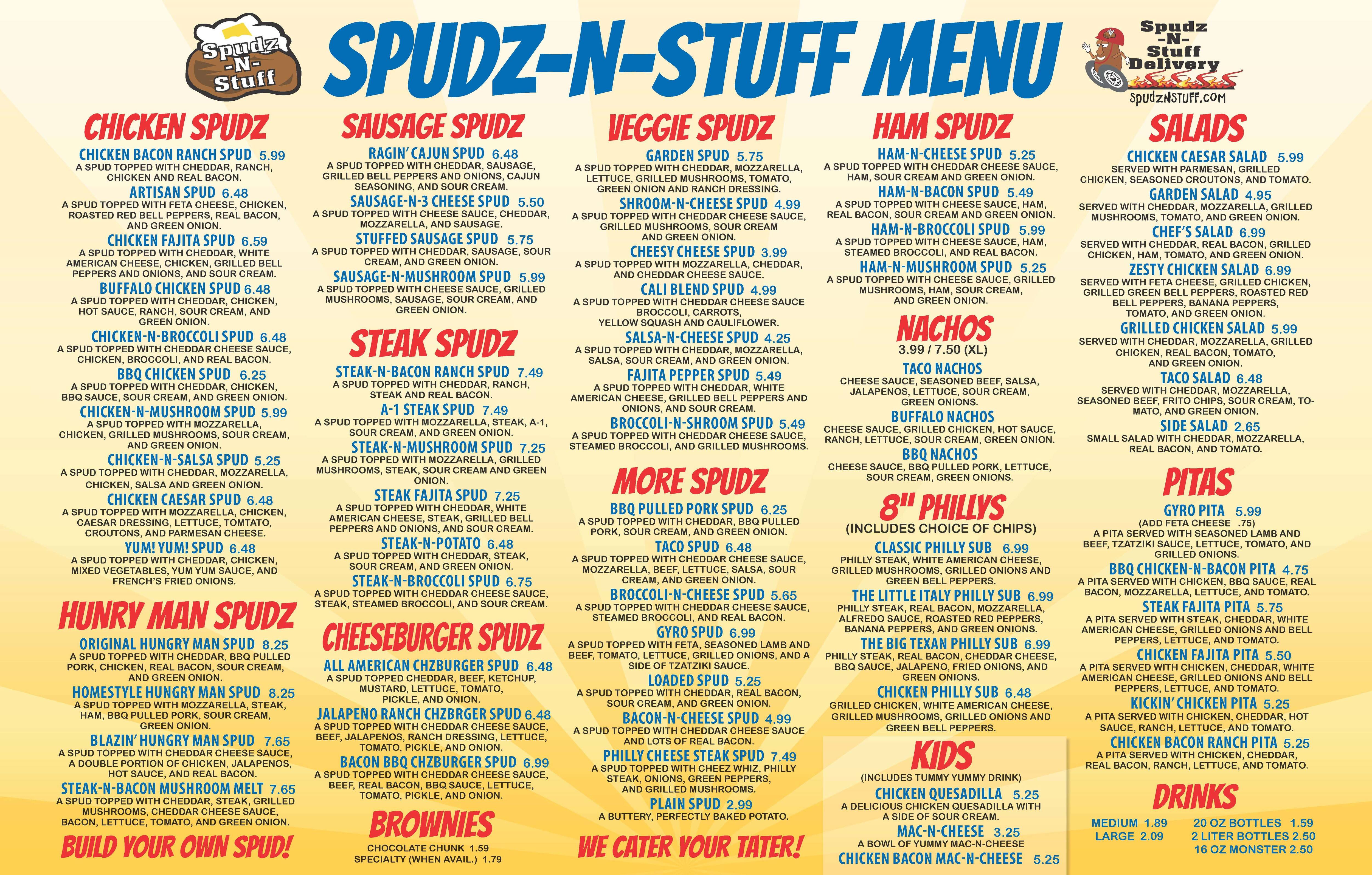 Spudz N Stuff, Evansville, Evansville - Urbanspoon/Zomato