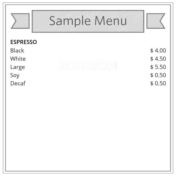Red Rabbit Coffee Co. Menu, Menu for Red Rabbit Coffee Co., Te Aro ...