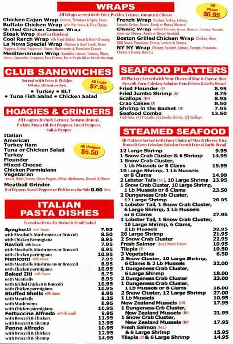 Lanova Pizza Express Menu, Menu for Lanova Pizza Express, Fairmount ...