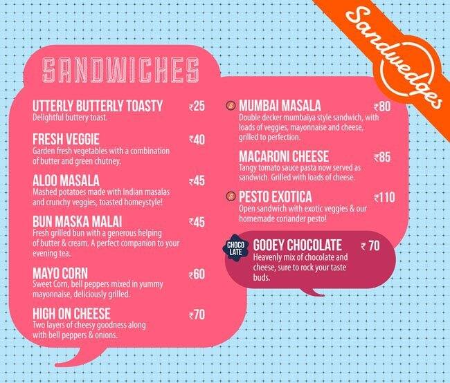 Sandwedges Menu, Menu for Sandwedges, Sector 72, Noida - Zomato