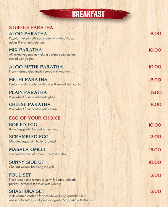 Badshah Palace Coffee Shop Menu - Zomato