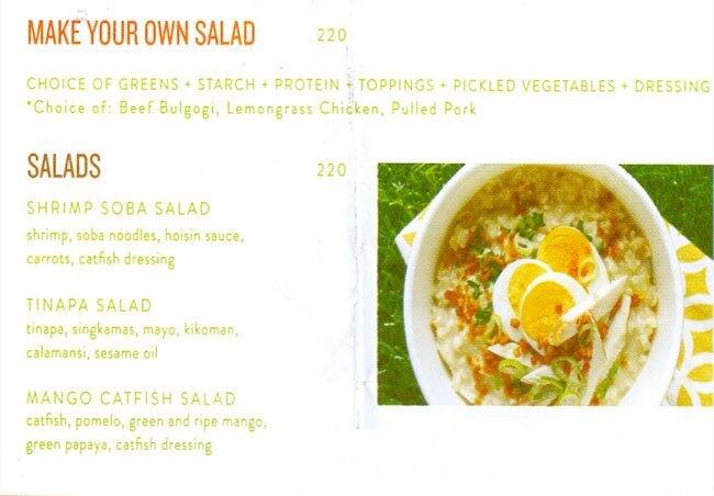 Sprout Menu, Menu for Sprout, Salcedo Village, Makati City - Zomato ...