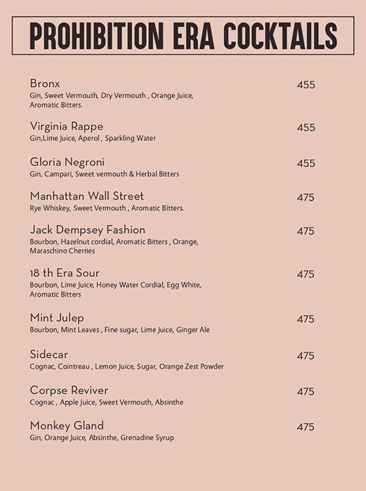 One8 Commune Menu, Menu for One8 Commune, Aerocity, New Delhi - Zomato