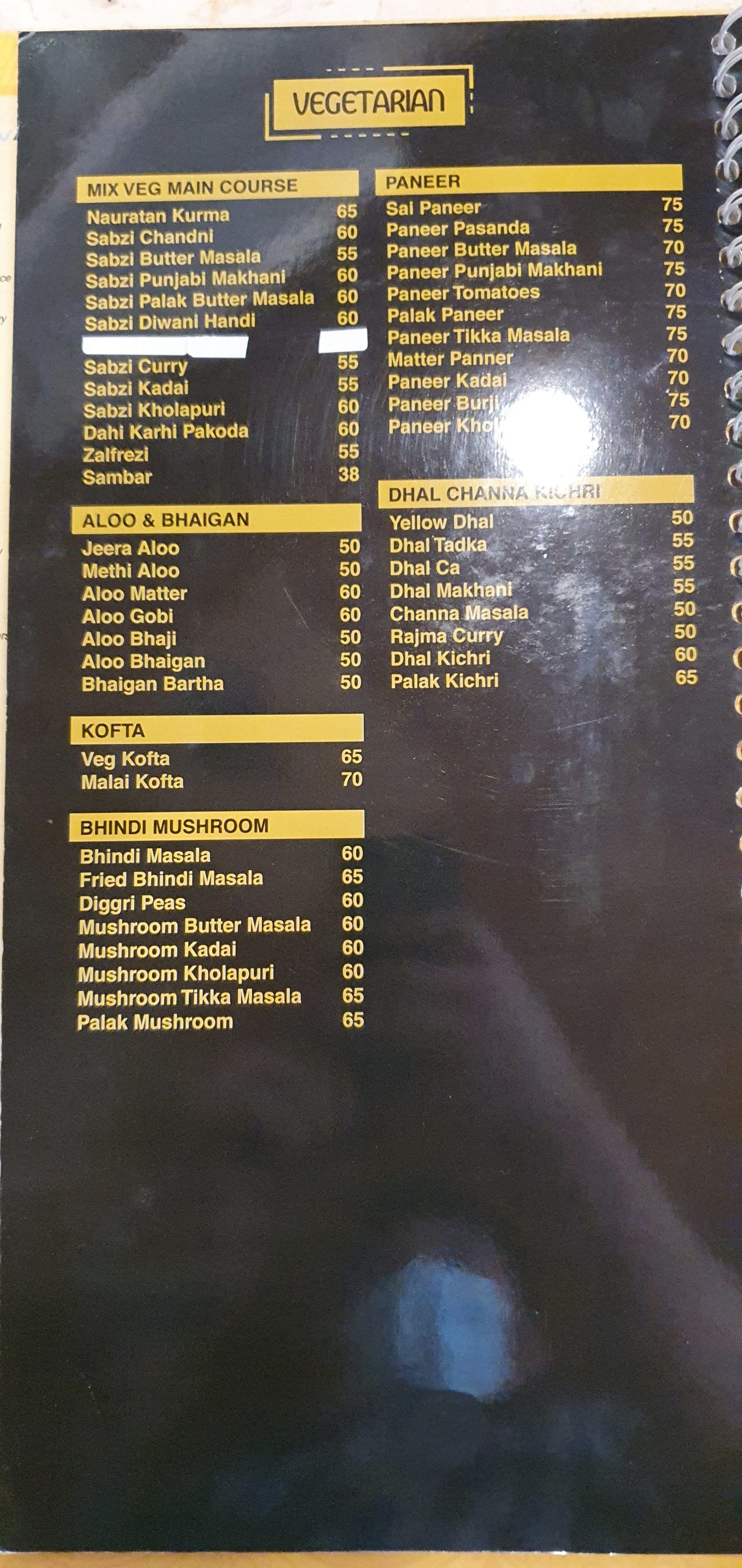 Menu at Taal Indian Restaurant - Lippo Karawaci, Tangerang, Jl ...