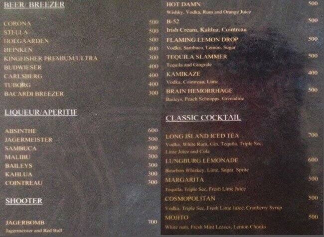 Venom Menu, Menu for Venom, Sector 19, Panchkula - Zomato