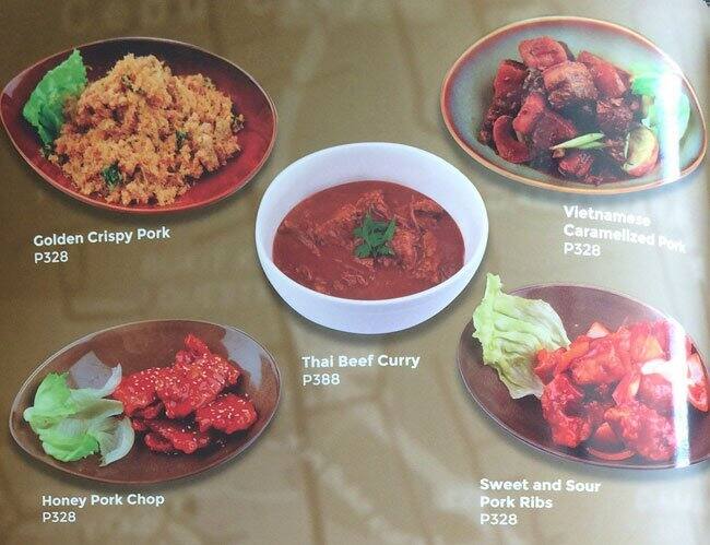 Menu at Spice Fusion restaurant, Cebu City, SM City Cebu Juan Luna Ave ...