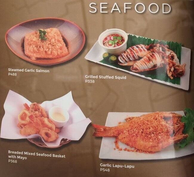 Menu at Spice Fusion restaurant, Cebu City, SM City Cebu Juan Luna Ave ...