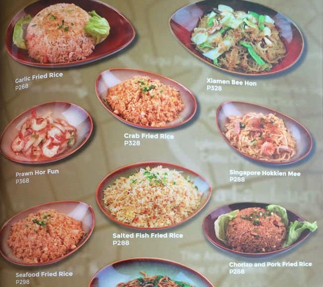 Menu at Spice Fusion restaurant, Cebu City, SM City Cebu Juan Luna Ave ...