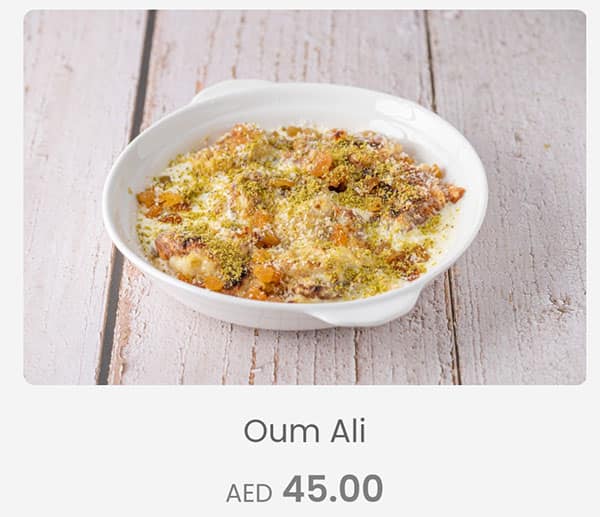 Menu at Sammach Souk Al Bahar restaurant, Dubai, Souk Al Bahar