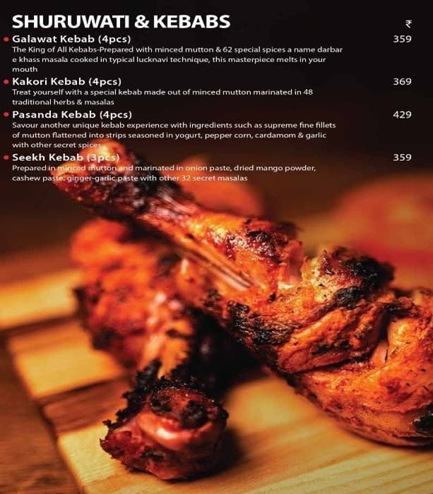 Menu of Galawat, Sector 5, Salt Lake, Kolkata