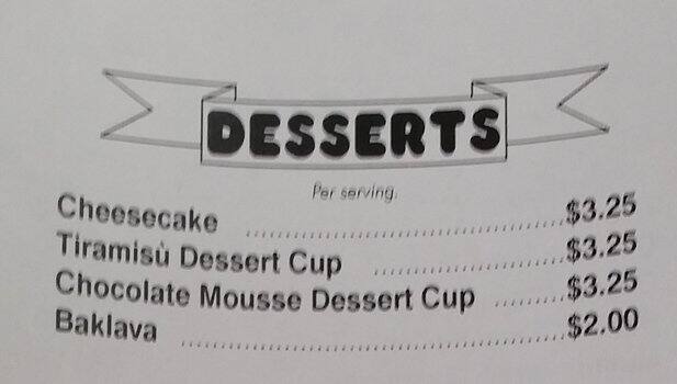 Menu at Riverside Pizza & Subs pizzeria, Newport