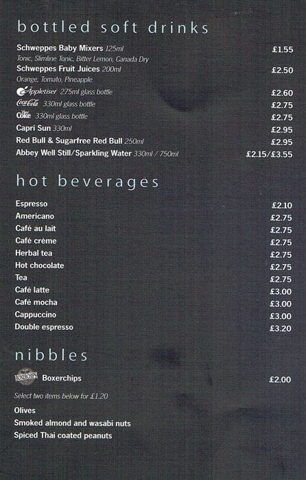 Menu at Elements - Novotel restaurant, Edinburgh, 80 Lauriston Pl