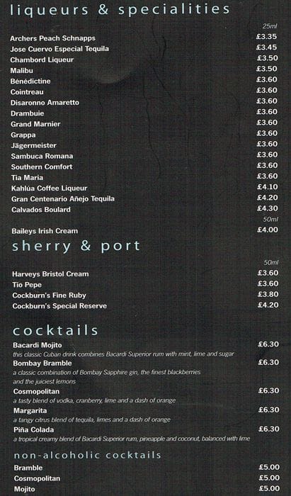 Menu at Elements - Novotel restaurant, Edinburgh, 80 Lauriston Pl