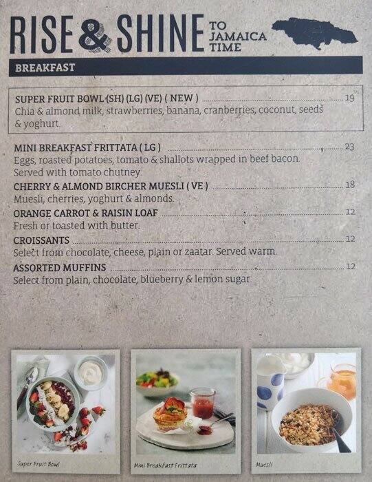 Jamaica Blue Menu, Menu for Jamaica Blue, Al Safa, Dubai - Zomato