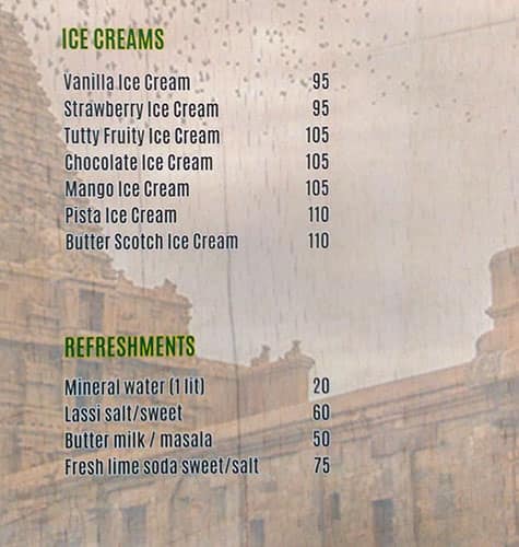 Menu at The Grand Sweets And Snacks, Chennai, 3/8