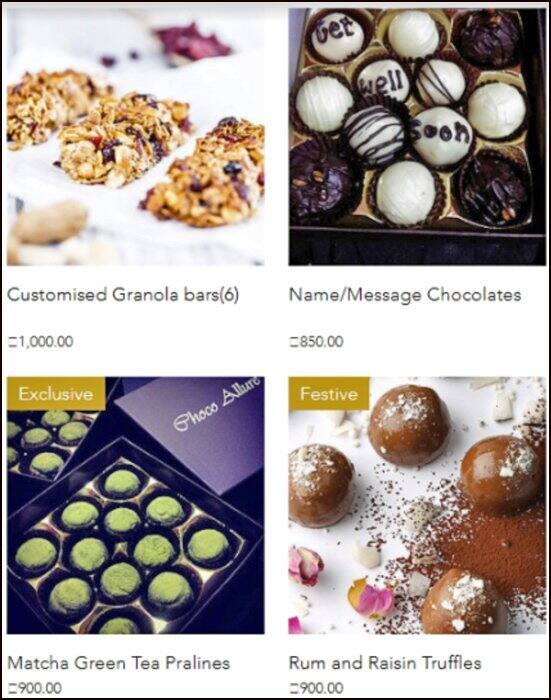 Choco Allure Menu, Menu for Choco Allure, Indiranagar, Bangalore - Zomato