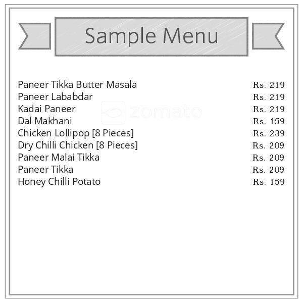 Menu of Sukhdev Da Dhaba, Alpha 1, Greater Noida