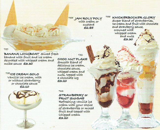 Menu at Poppins restaurant, Barking, 57 East St