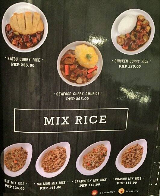 Menu at Ramen Cool restaurant, Manila, 4/L