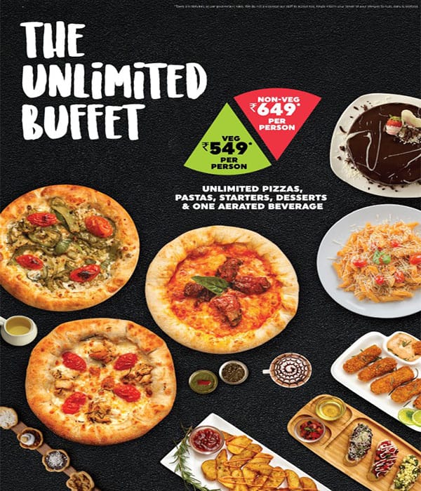 Menu at Onesta, Gurugram