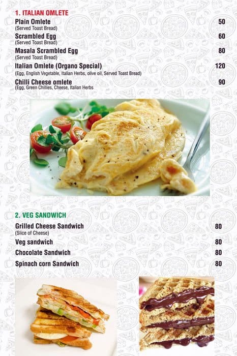 Oregano Pizzeria Menu, Menu for Oregano Pizzeria, Frazer Town ...