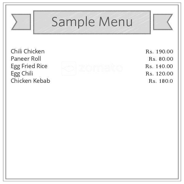 Menu of Doctor Chicken, Varthur Main Road, Whitefield, Bangalore