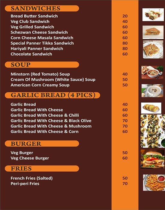 Menu at The Pizza Express, Pune