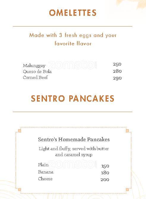 Sentro 1771 Menu, Menu for Sentro 1771, Oranbo, Pasig City - Zomato ...
