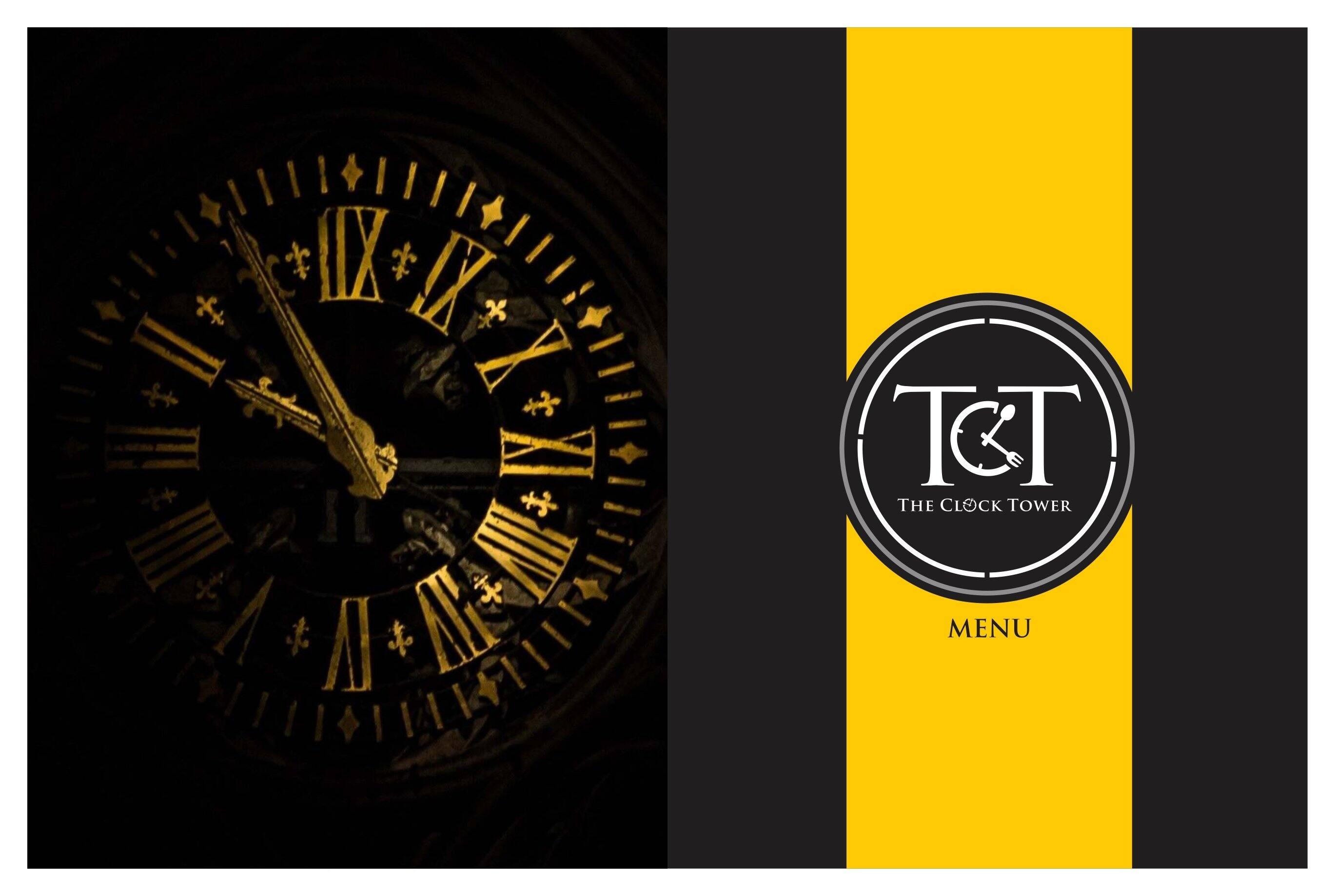 Menu of The Clock Tower, Raj Nagar, Ghaziabad