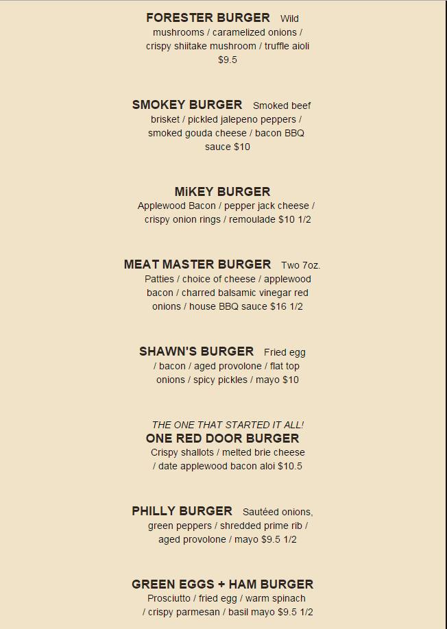 Menu at Flip Side Easton pub & bar, Columbus