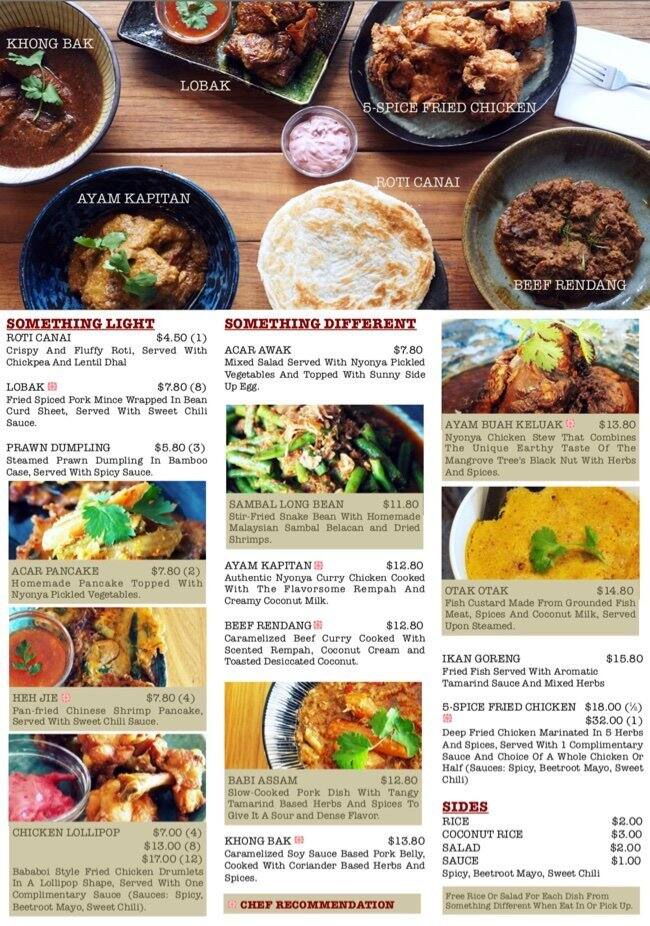 Bababoi Kitchen & Bar Menu - Urbanspoon/Zomato