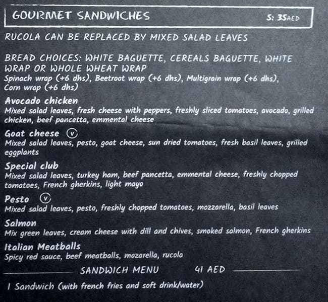 Menu at MAMBO GOURMET PIZZA restaurant, Dubai, Tiffany Tower - Cluster W